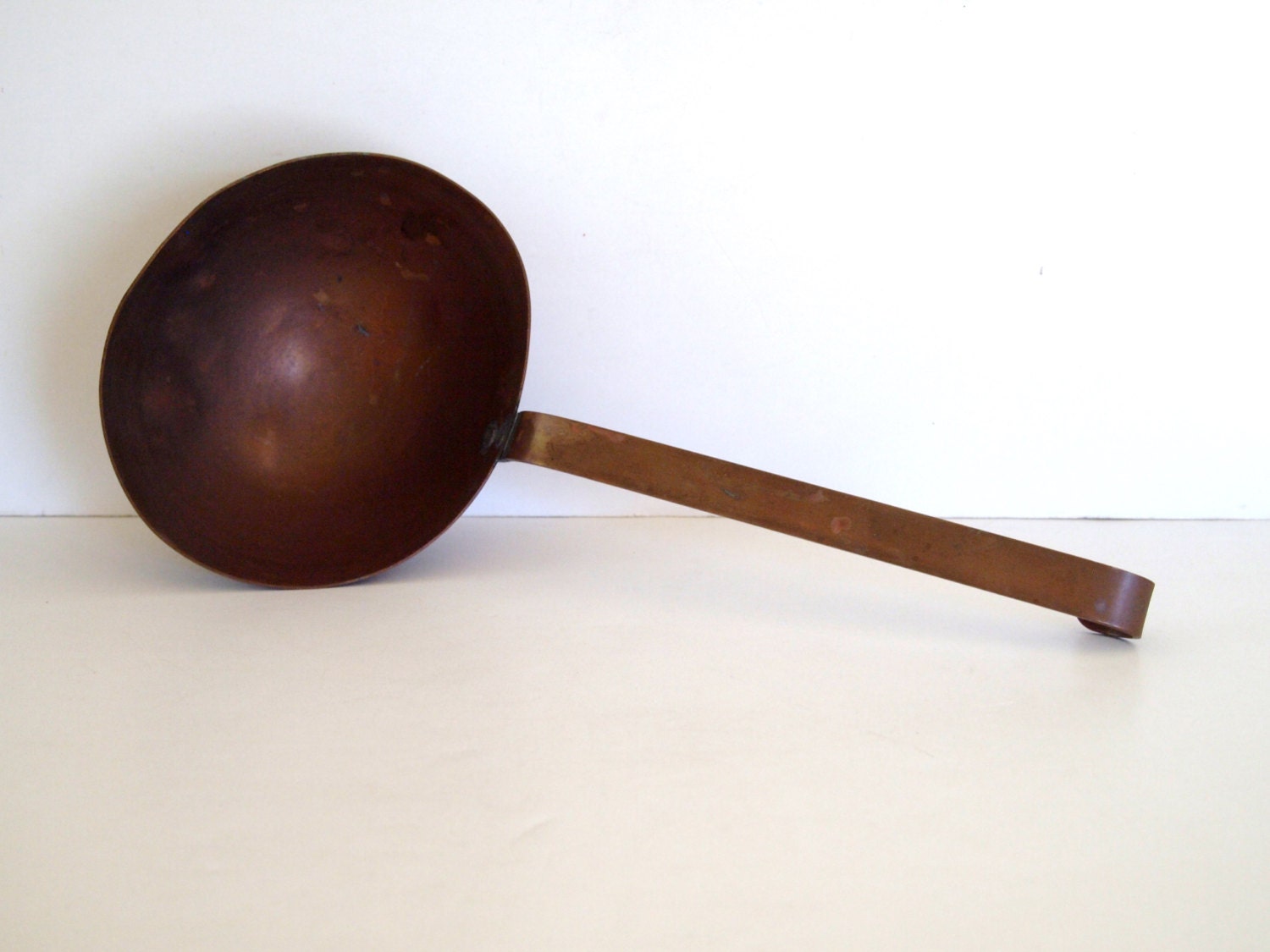 Copper Ladle Laddle Long Handled with curved Hook Large – Haute Juice