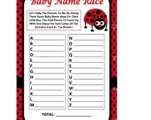 Popular items for fun baby shower game on Etsy