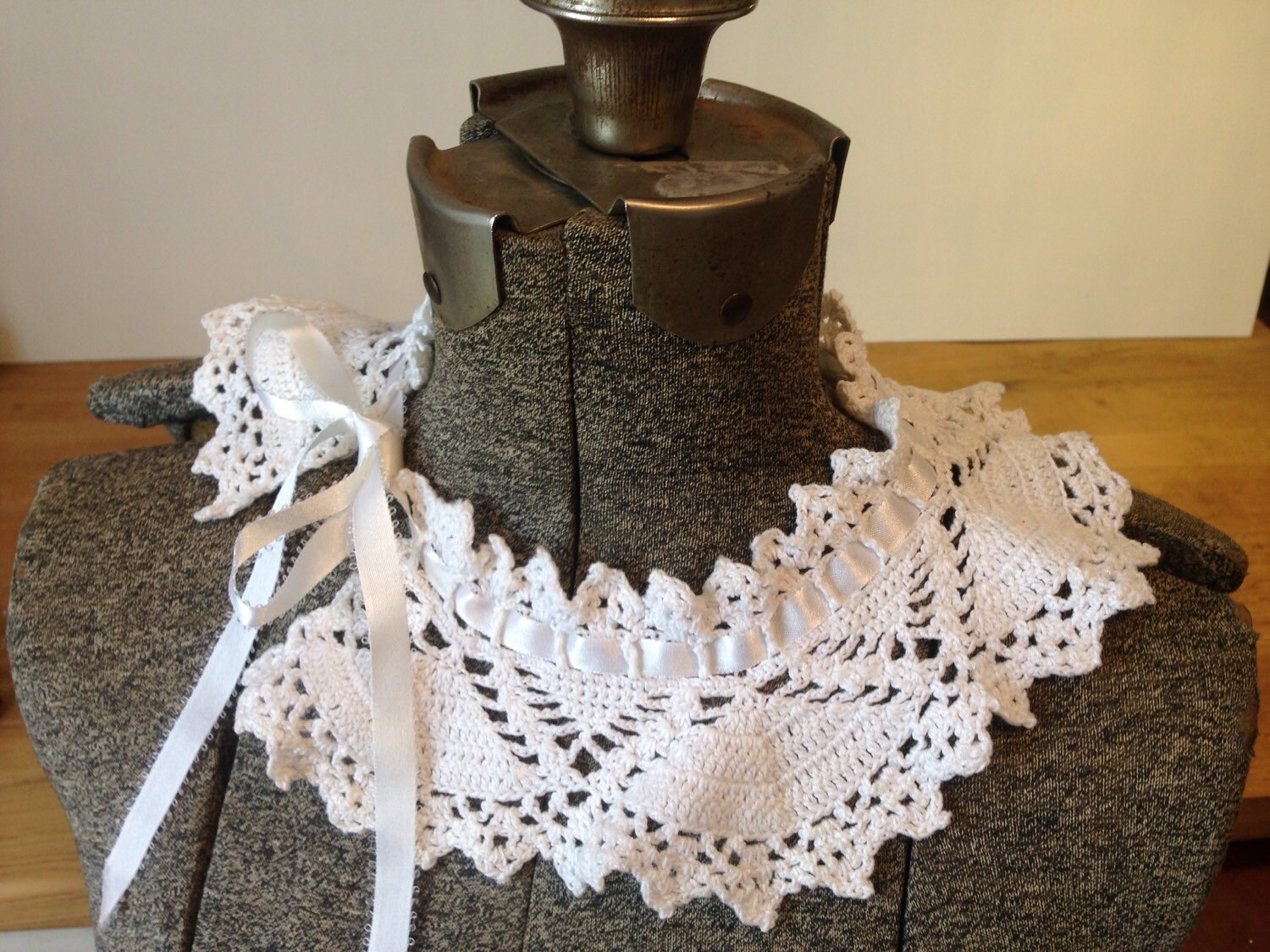 Set of Three crochet and lace collars – Haute Juice