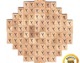 Wooden letter y | Etsy