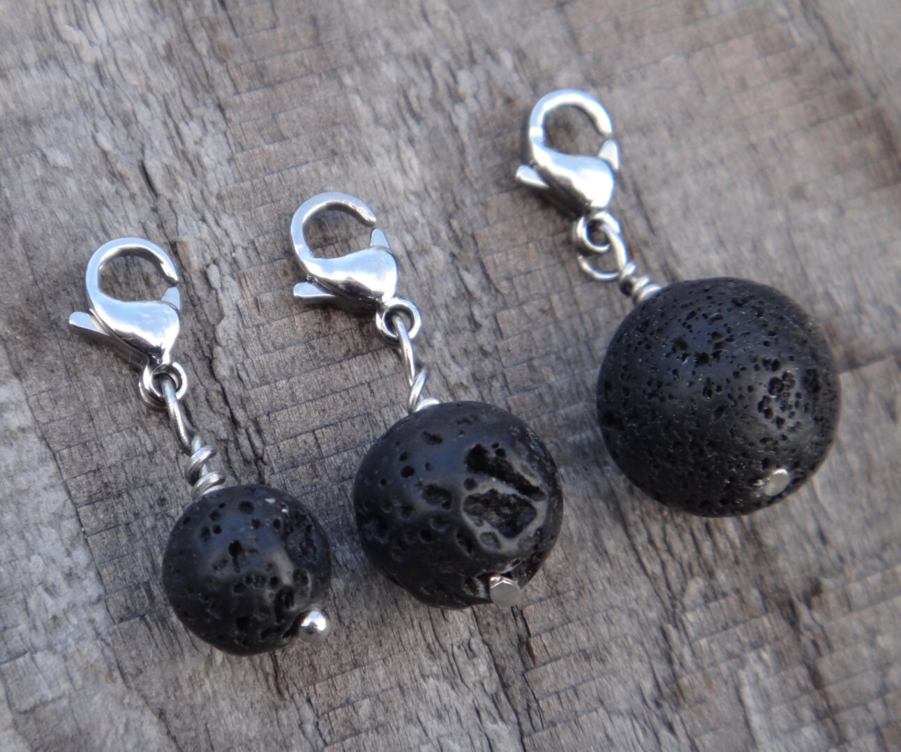 Essential oil diffuser. Aromatherapy lava rocks. Volcanic