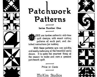 Patchwork template | Etsy