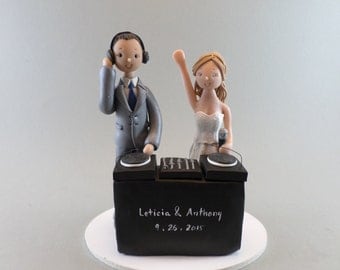 Dj cake topper | Etsy
