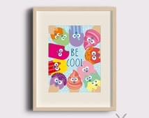 Unique cool poster related items | Etsy