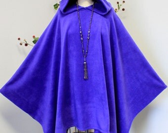 Hooded poncho | Etsy