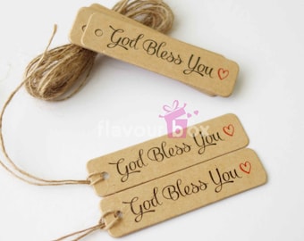 God bless favor tags | Etsy