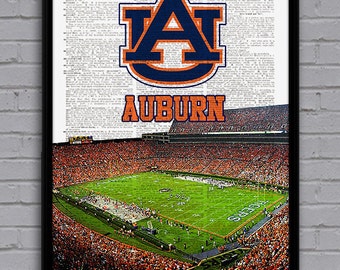 Auburn art | Etsy