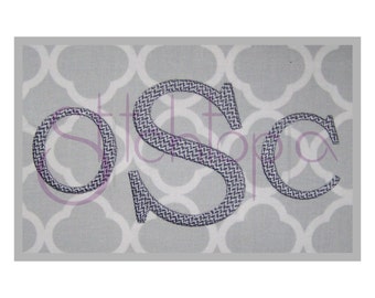 Molly Monogram Set 1 1.5 2 2.5 3 Digital