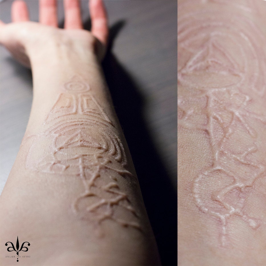 Latex Prosthetic Scar at Eldon Berthold blog