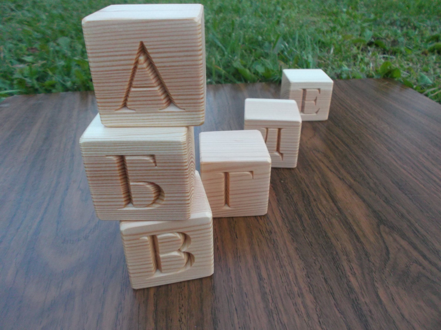 33 Russian alphabet blocks Wooden alphabet by WoodpeckerLG on Etsy