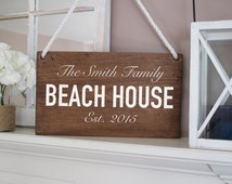 Popular items for beach house signs on Etsy