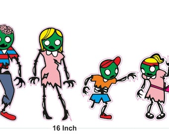 Zombie stick family | Etsy