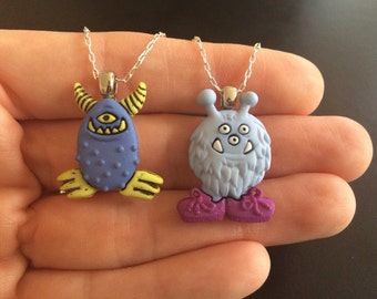 Monster jewelry | Etsy