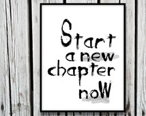 Unique new chapter related items | Etsy