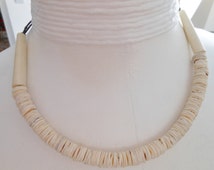 Popular items for cut shell necklace on Etsy