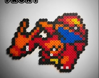 Charizard perler | Etsy