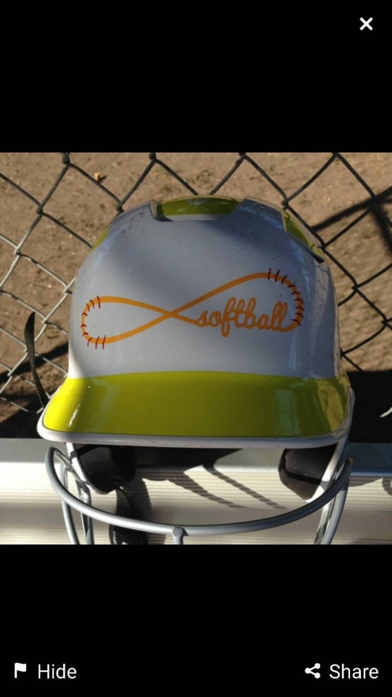 Vinyl Infinity Softball decal