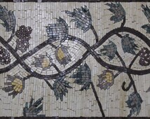 Unique grape mosaic related items | Etsy