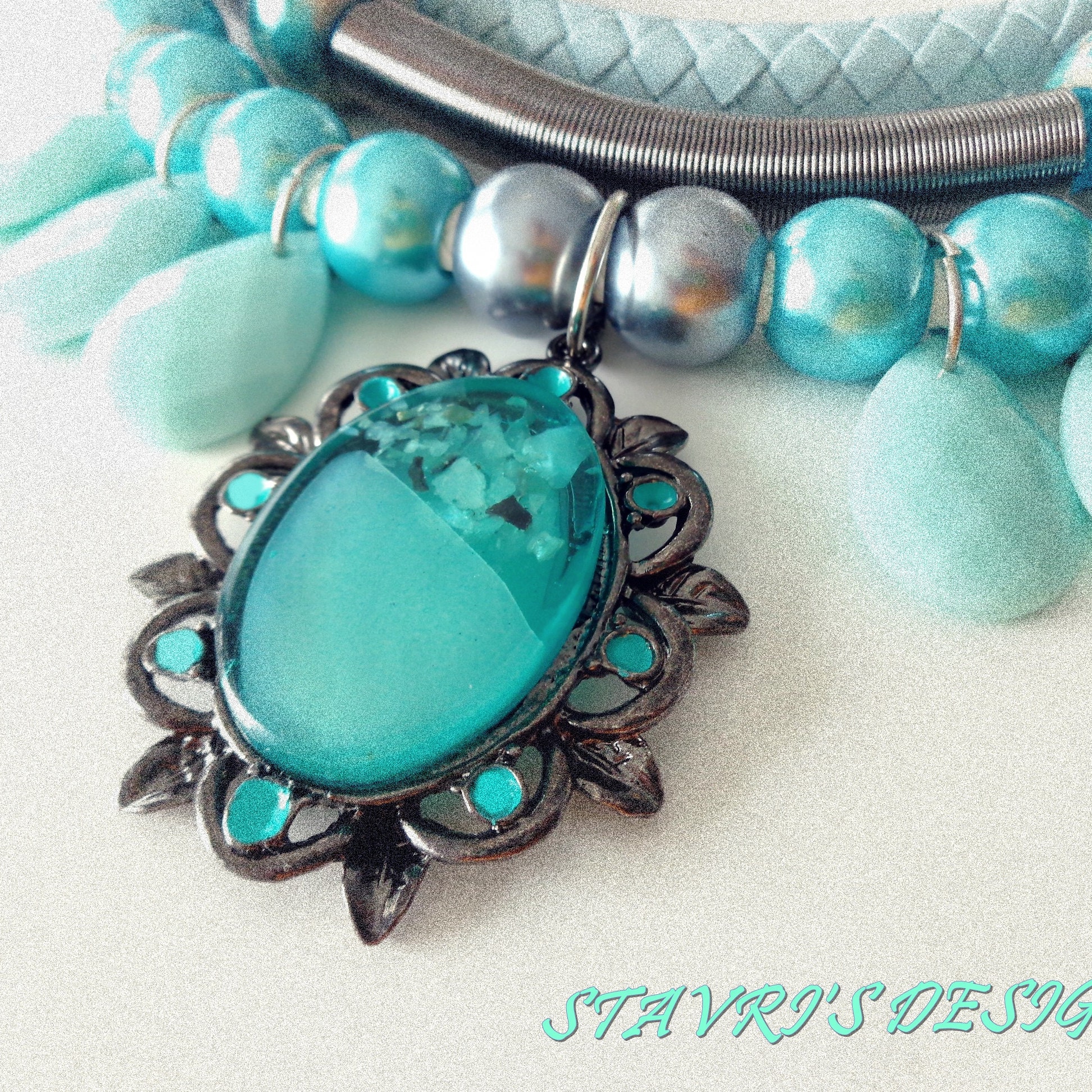 Handmade jewelry: Necklaces rings & more by stavroula on Etsy