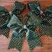 Glimmer Glitter Cheer Bow Key Chain by LisasCheerBows on Etsy