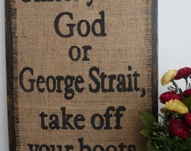 Unique george strait sign related items | Etsy