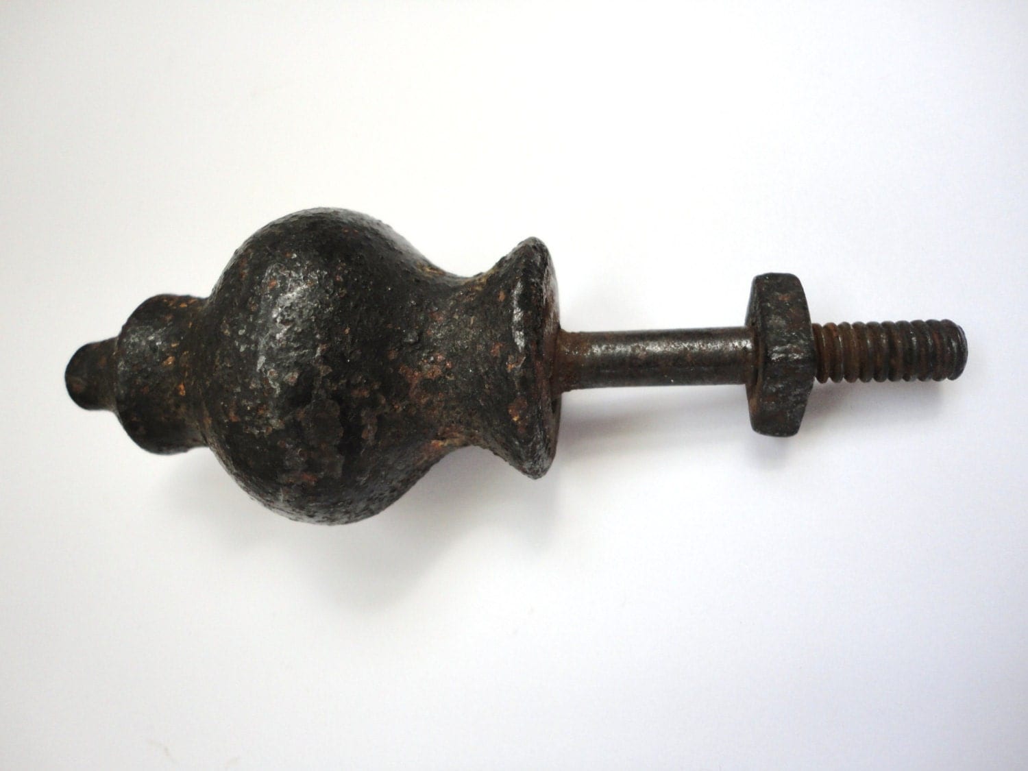 Awesome Old Cast Iron Finial – Haute Juice