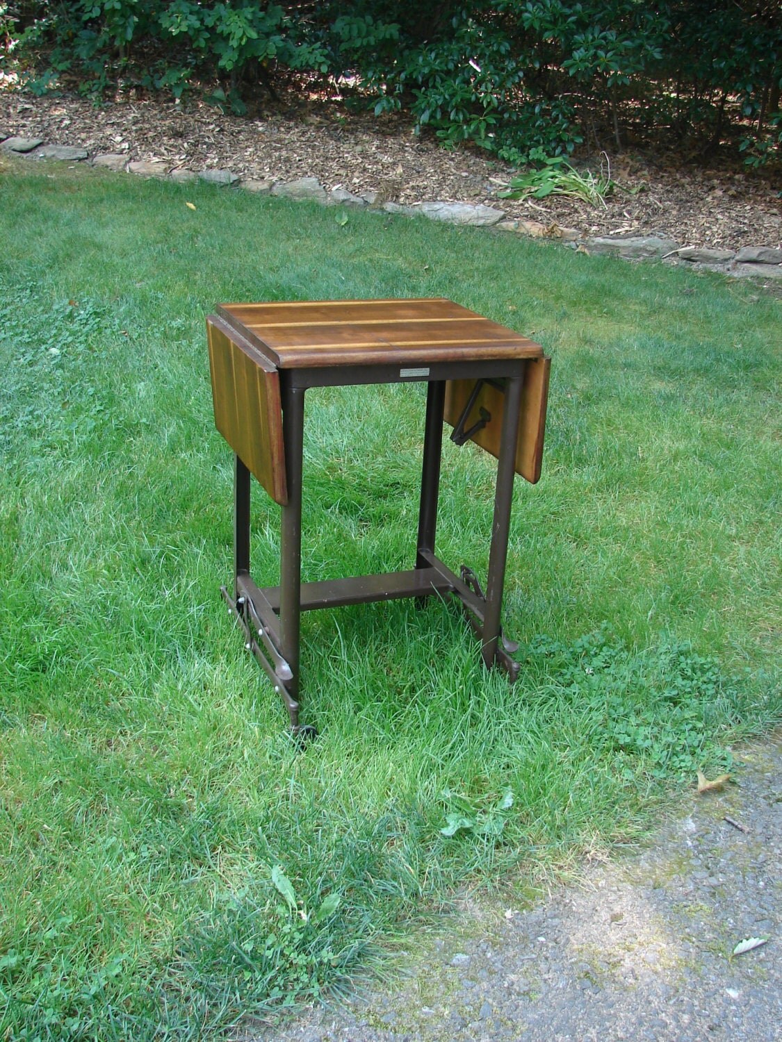 Vintage Steampunk Industrial wood and metal PennStationers, Inc ...