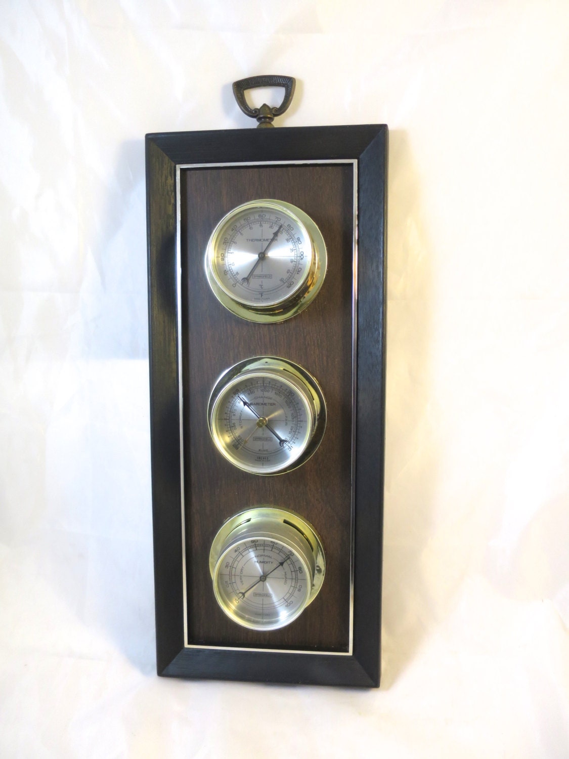 Wall Panel Weather Station 3 Springfield by BonniesVintageAttic