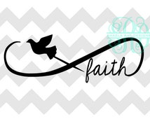 Unique faith infinity related items | Etsy