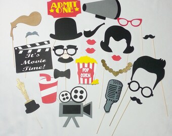 Movie night props | Etsy