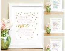 Popular items for and everything nice on Etsy