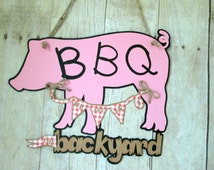 Popular items for bbq sign on Etsy