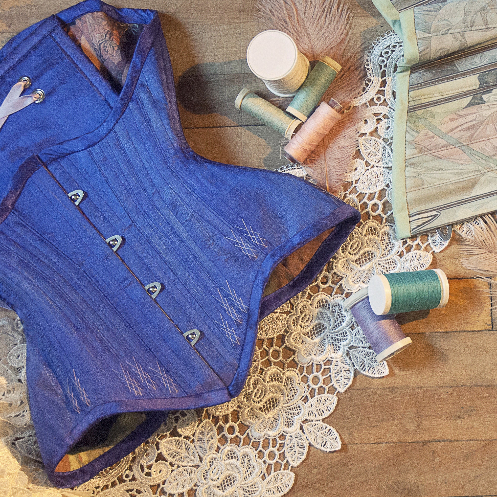 Art History Corset & Clothing by RetroFolie on Etsy