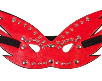 Leather face mask | Etsy