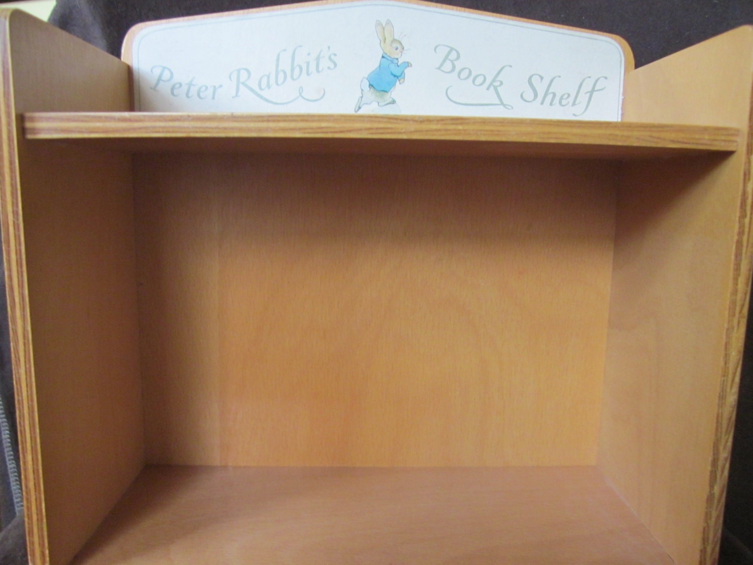 Solid Wood Bookcase Made to Fit The World Of Peter Rabbit Hardback ...