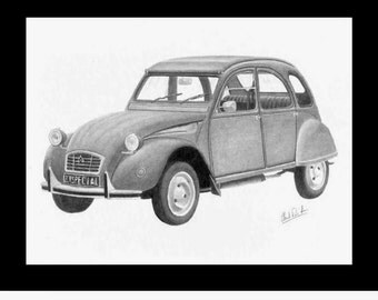 Citroen 2cv | Etsy
