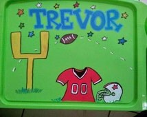 Popular items for football tray on Etsy