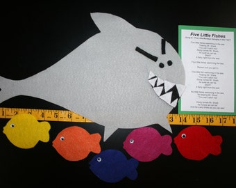 Five Little Bats Flannel Board Story