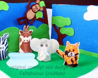 Puppet storybook | Etsy