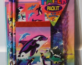 Lisa frank whale | Etsy