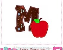 Popular items for letter m applique on Etsy