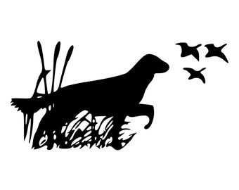 Bird dog decal | Etsy