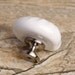 Large Drawer Knobs Shell Dresser Knobs Pulls White Ceramic
