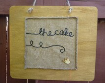 Popular items for wedding cake sign on Etsy