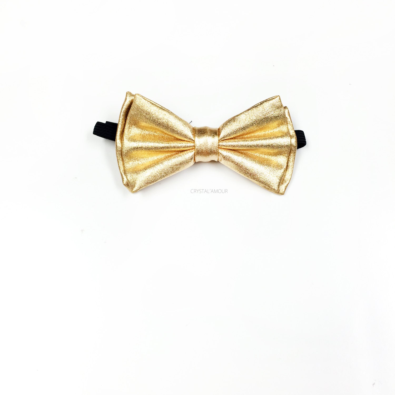 gold bow tie metallic gold bowtie mens bowtie men bowtie