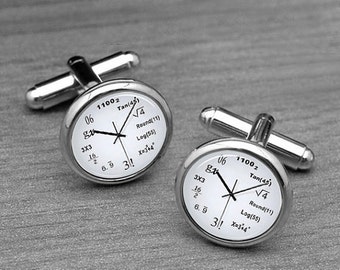 Einstein cufflinks | Etsy
