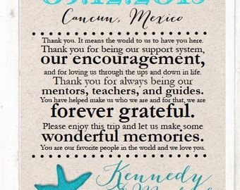 Hotel welcome card | Etsy