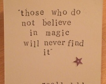 Roald dahl quote | Etsy