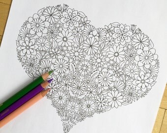 Intricate coloring | Etsy