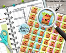 Printable Planner Stickers, Planner Stickers, Groceries Stickers ...